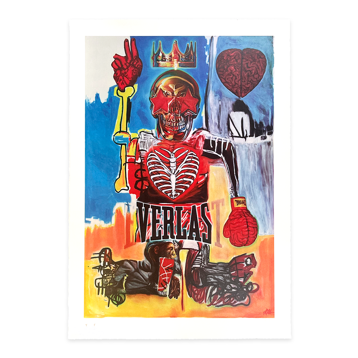 Basquiat Boxer Everlast - Ron English – Ourtypes