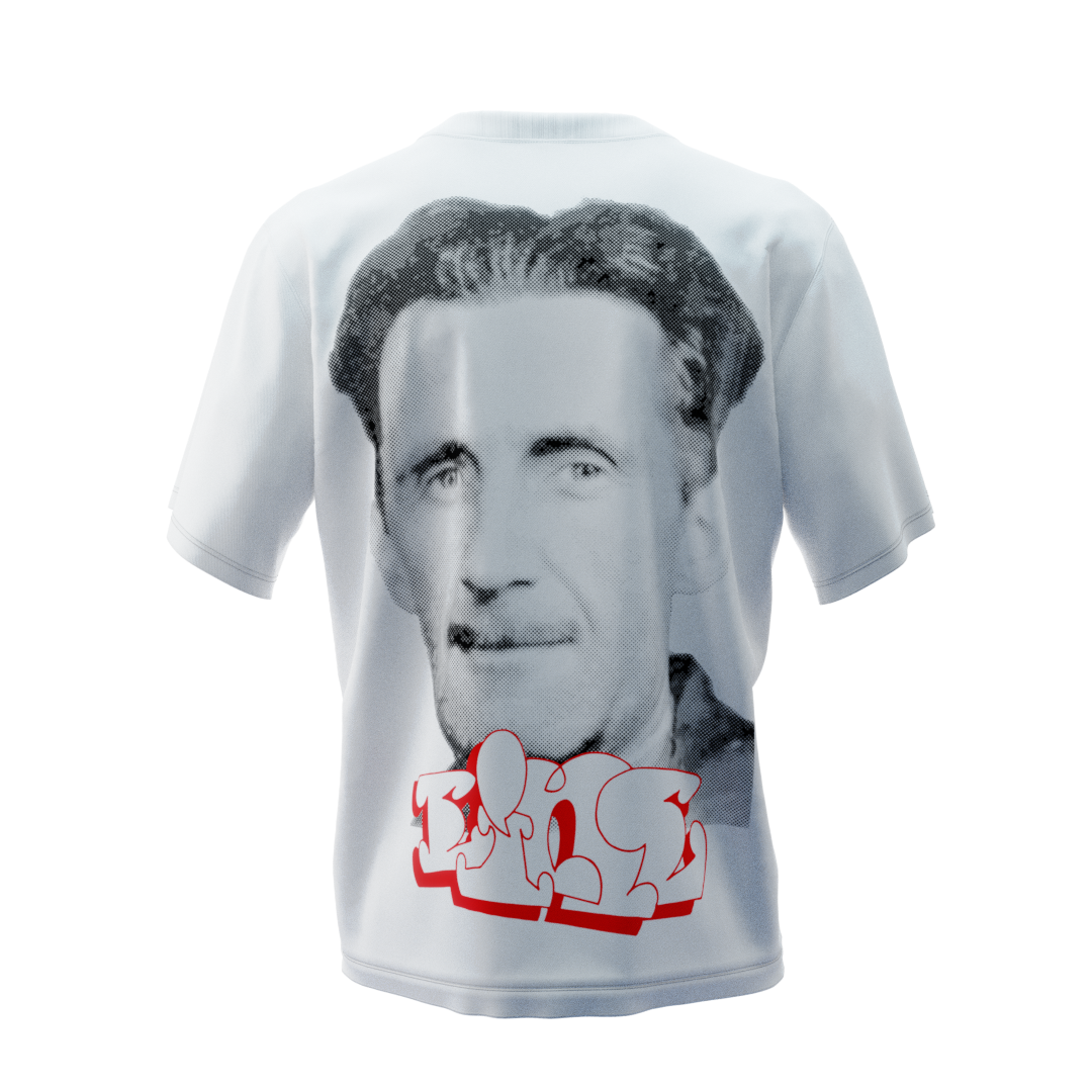 George Orwell - Famous Writer T-Shirt by Ben Eine – Ourtypes