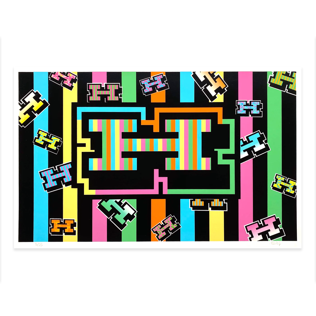 ‘No Half Measures’ (Coloured Variation) - HELCH – Ourtypes