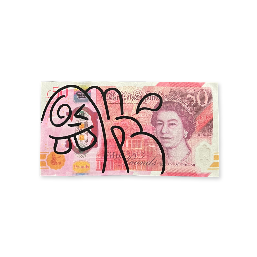 Fake Notes £50 (UNFRAMED) – Ourtypes